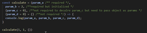 สร้างความยืดหยุ่นในการใช้งานฟังก์ชัน js ด้วย Optional parameters