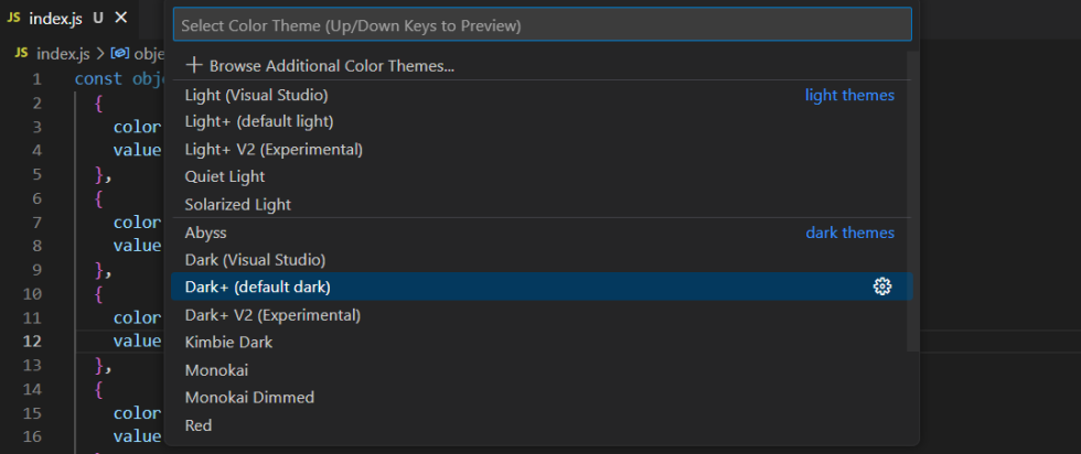 ปรับแต่ง theme ให้เหมาะกับเรา บน Visual Studio Code